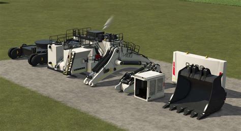 Liebherr R 9400 Bagger V1000 Mod Landwirtschafts Simulator 25 Mods
