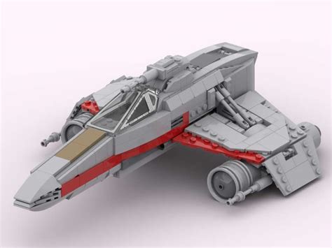 Lego Moc E Wing By Jamesspookie Rebrickable Build With Lego