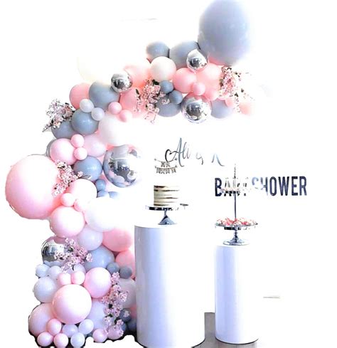 Buy Pink White Balloon Garland Kit Elephant Baby Shower Decoration Luxury Arch Baby Shower