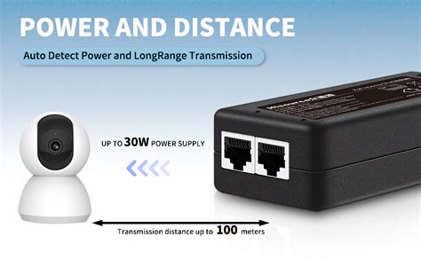 Poe Injector Up To 30w Power Supply 25 Gigabit Poe