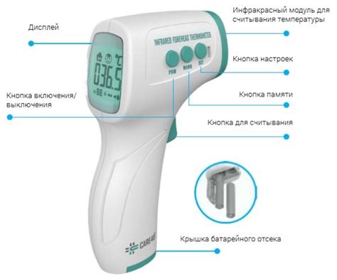 Сканер для измерения температуры тела Urovo ZLK-IRT101 Care4U