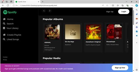 frontend fundamentals on fire just built a clone of the spotify user