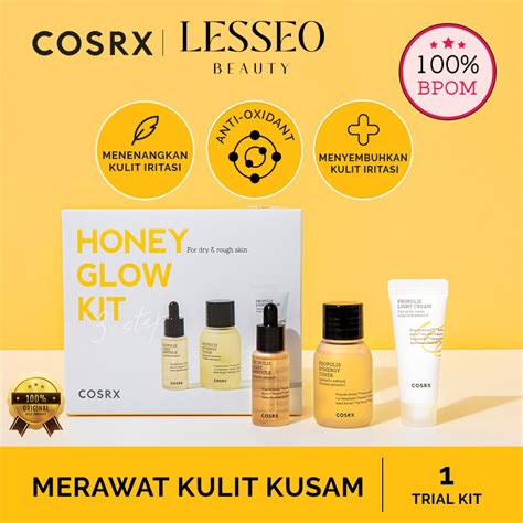 Jual COSRX Honey Glow Kit - Full Fit Propolis Trial Kit (3 Step ...