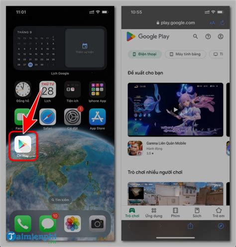 Cách tải CH Play cho iPhone Cài Google Play trên iOS miễn phí thành