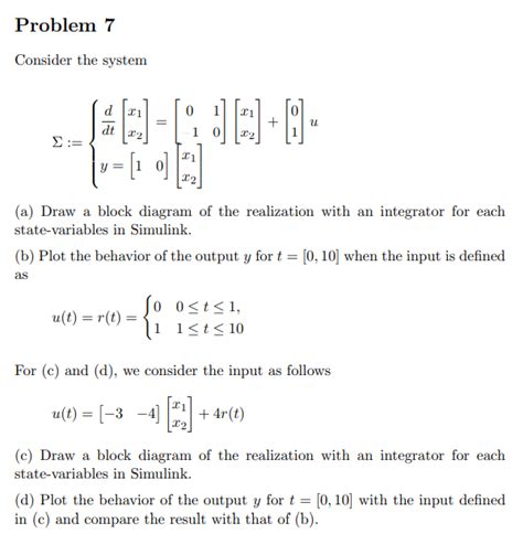 Solved Problems 6 7 Are For MATLAB Simulink The Answer Chegg