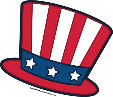 Uncle Sam Top Hat Clip Art At Christopher Sheldon Blog