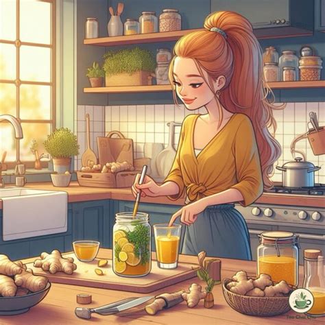 Ginger Turmeric Iced Tea