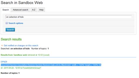 Question868 Displaying Form Field Data In Search Results Support Foswiki