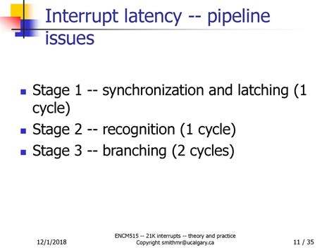 Encm K Interrupts Theory And Practice Ppt Download