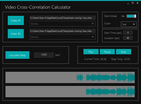 Github Yoavainvideo Cross Correlation Calculate Videos Cross
