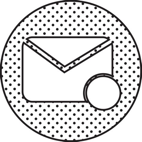diseño de símbolo de signo de icono de correo electrónico y correo