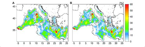 The Percentage Of Variance Of Sea Surface Height Variance Explained Download Scientific
