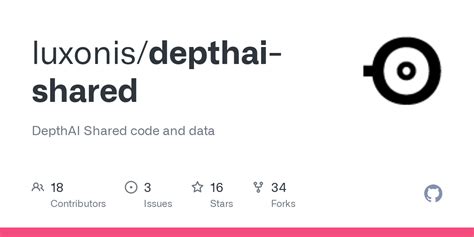 github luxonis depthai shared depthai shared code and data
