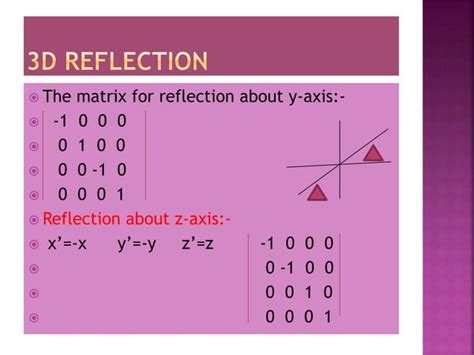 3d Transformation In Computer Graphics Pptx