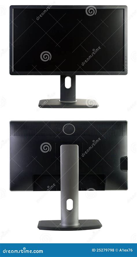 TFT Monitor Stock Photo Image Of Shot Electronics Front