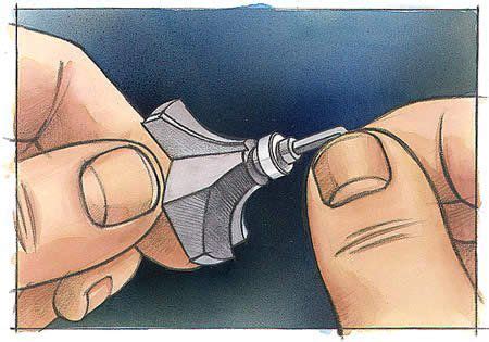 Maintaining Router Bits