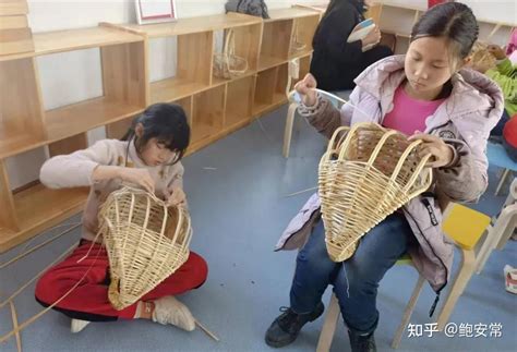 安徽阜南非遗文化进校园柳编指尖上的传承 知乎