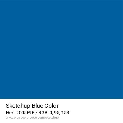 Sketchup Brand Color Codes