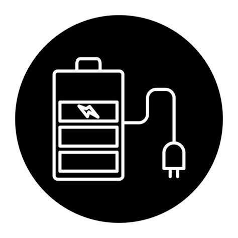 배터리 충전 아이콘 프리미엄 벡터