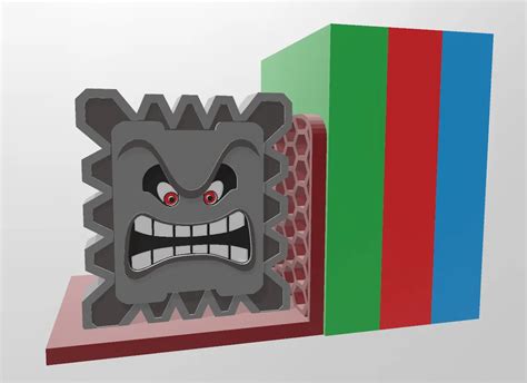 Mario Thwomp