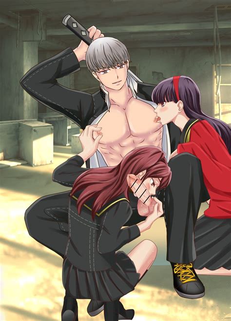 Rule 34 Amagi Yukiko Black Socks Blowjob Cfnm Clothed Female Nude