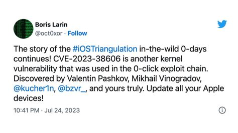 Apple Neutralizes Exploited Vulnerabilities A Comprehensive Update NextdoorSEC Penetration