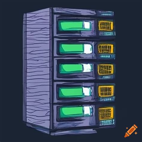 Server Integration Concept On Craiyon