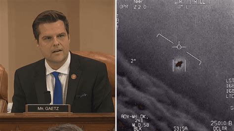 Rep Gaetz Calls For Subpoena Of Images Depicting Potential Ufo