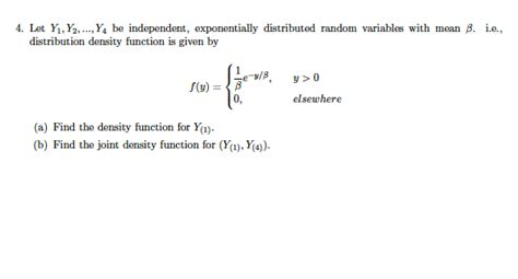 solved 4 let 11 r2 y be independent exponentially
