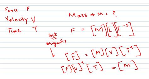 If Force F Velocity V And Time T Are Taken As Fundamental Units Then Askiitians