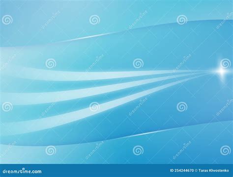 Abstract Blue Background With Lines Stock Vector Illustration Of Blue