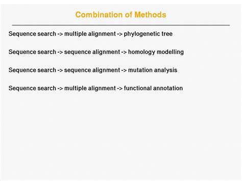 1-month Practical Course Genome Analysis Iterative homology searching - ppt download