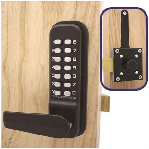 Bl4409 Marine Grade Code Operated Lever Handle With Keypad And Slam Latch