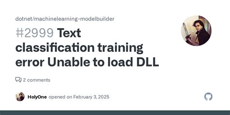 Text Classification Training Error Unable To Load Dll · Issue 2999 · Dotnetmachinelearning