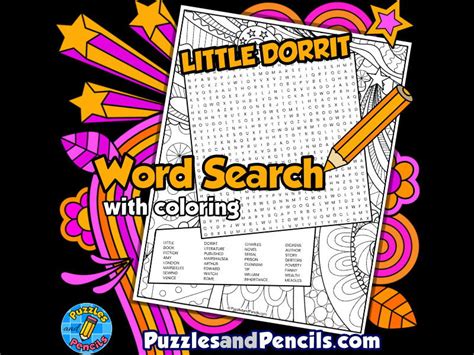 Charles Dickens Word Search Puzzle Activity Bundle 10 Wordsearch