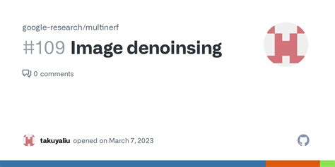 Image Denoinsing Issue Google Research Multinerf Github