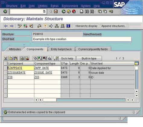 SAP ABAP How To Create A New Infotype