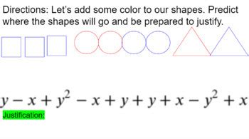 Expressions Combine Like Terms Introductory Assignment By Molly Howell