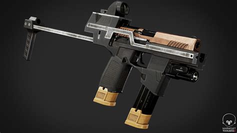 Artstation Flux Defense Mp17 System Sig Sauer M17 And P320 Game Assets