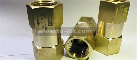Brass Check Valve And One Way Inline Double Check Manufacturer