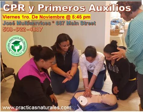 La Clase De Cpr Y Primeros Natural Practices And Training