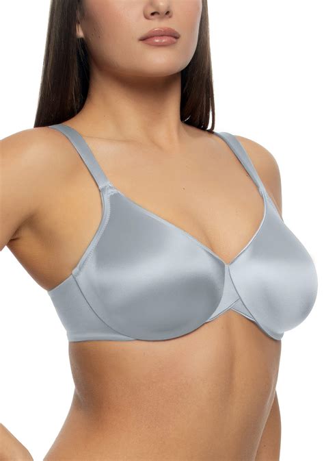 Paramour By Felina Stellar Satin Unlined Underwire Bra Belk