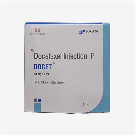 Docet 80mg Injection Mapchem