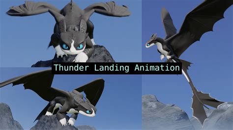 Thunder Landing Blender 3d Animation Youtube