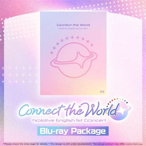 Blu Ray Disc Hololive English 1st Concert Connect The World Kyou