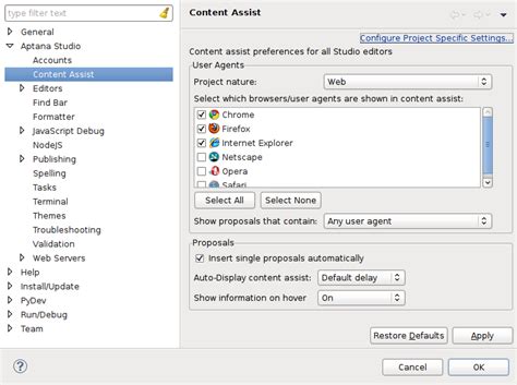 Add Javascript Code Assist For D3js In Aptana Studio 3 Stack Overflow