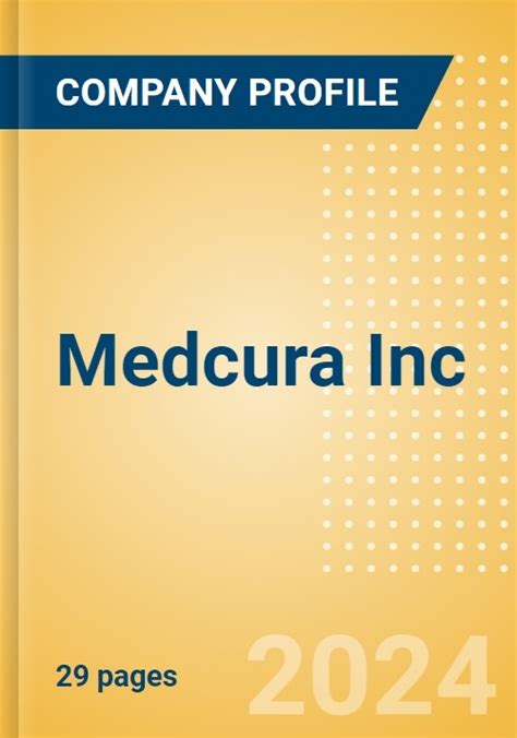 Medcura Inc Product Pipeline Analysis 2024 Update