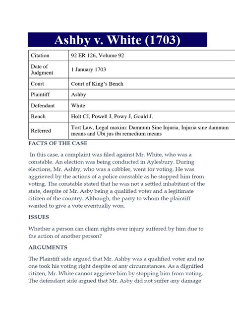 Torts Case Laws Pdf Damages Tort
