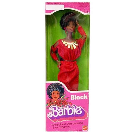 Black Barbie Doll In Box