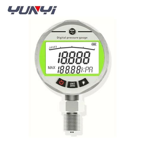 80mm Stainless Steel 05 02 Digital Air Hydraulic Pressure Gauge